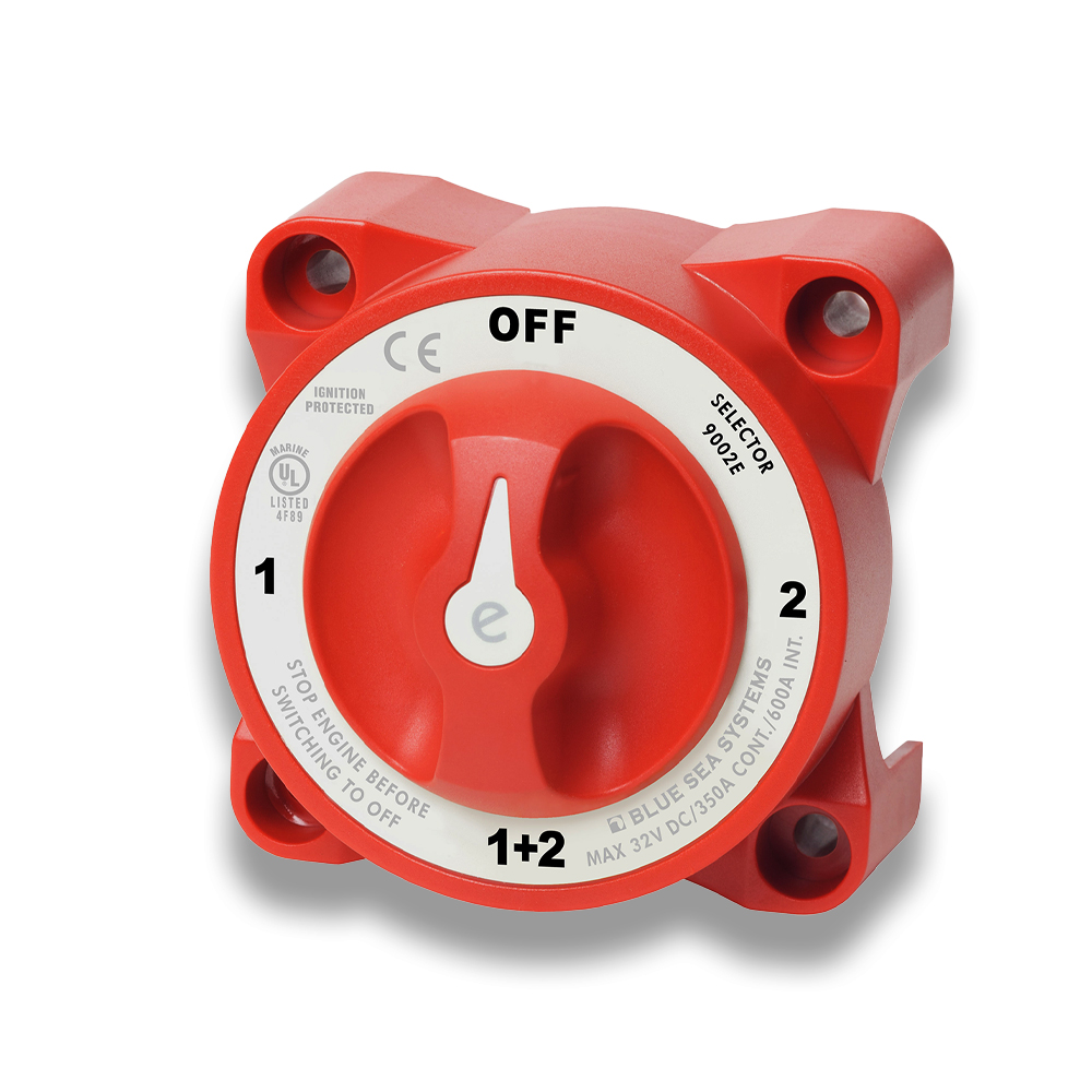 9002e E-Series Selector Battery Switch with AFD – DBlue Marine